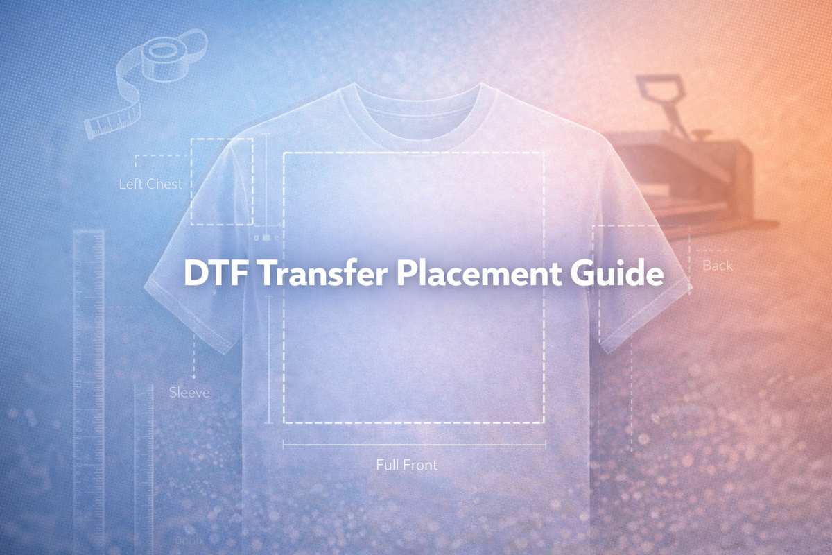 DTF Transfer Placement Guide for Shirts & Hoodies – modfirstapparel