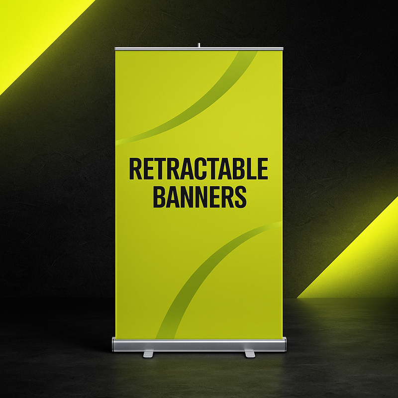 Retractable Banner Stands 32x78 | Pull-Up Displays Maryland ...
